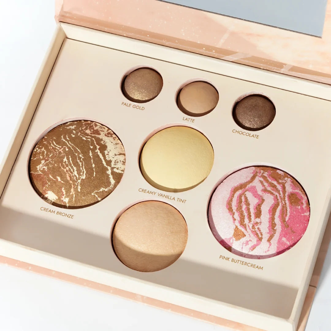 Best Bake Bronzer Face Palette Holiday Set #82017 – Llasido